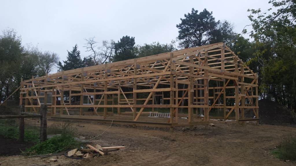 What Is Post-Frame Construction - Wolfbarns & Supply